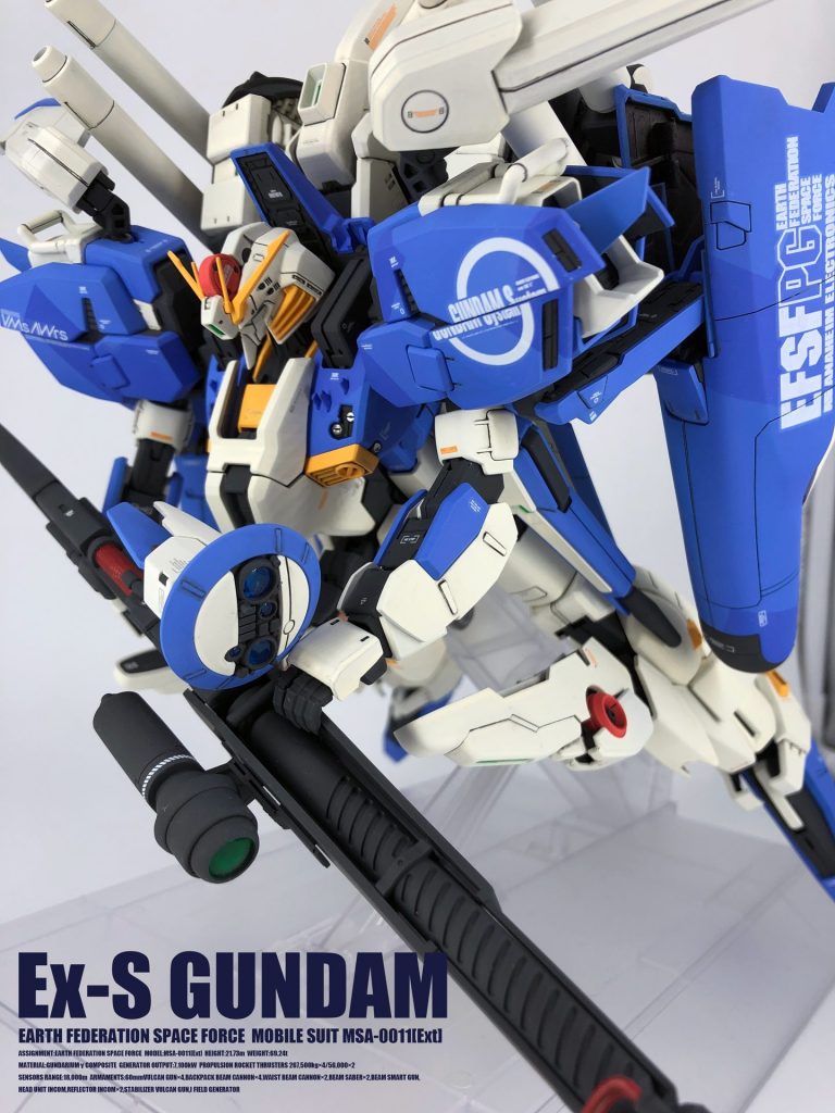 MG Ex-S｜シウさんのガンプラ作品｜GUNSTA（ガンスタ）