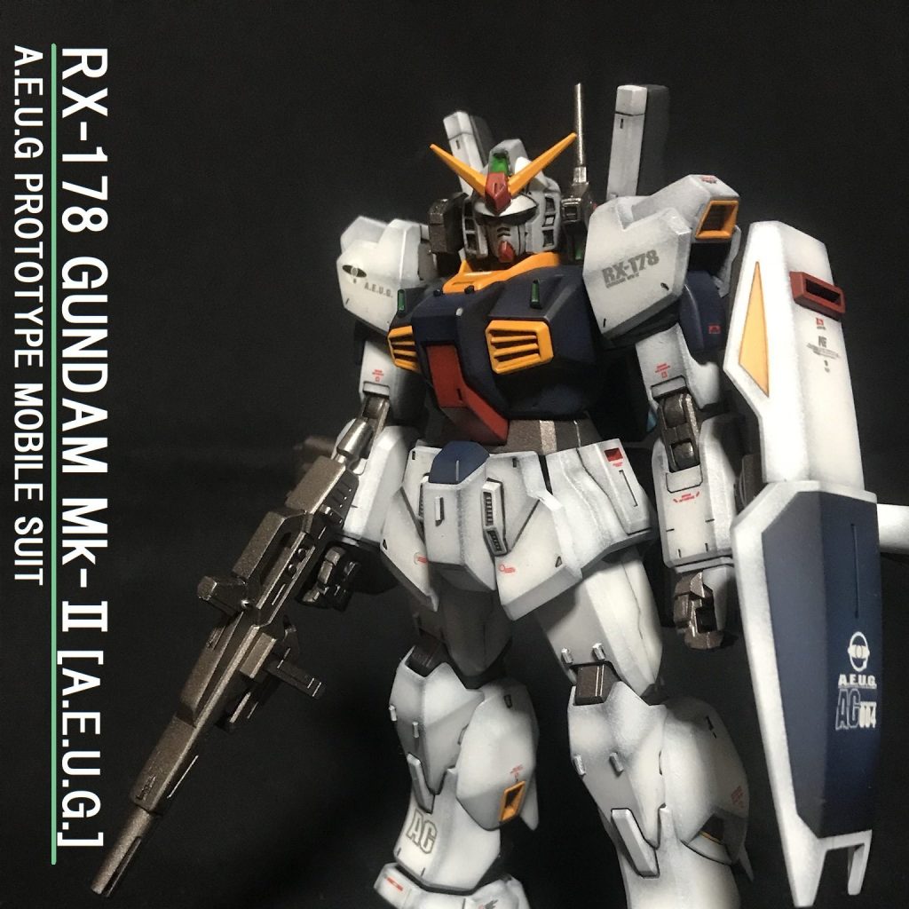 HGUC ガンダムMk-Ⅱ（A.E.U.G.）｜がくちん☆さんのガンプラ作品｜GUNSTA（ガンスタ）