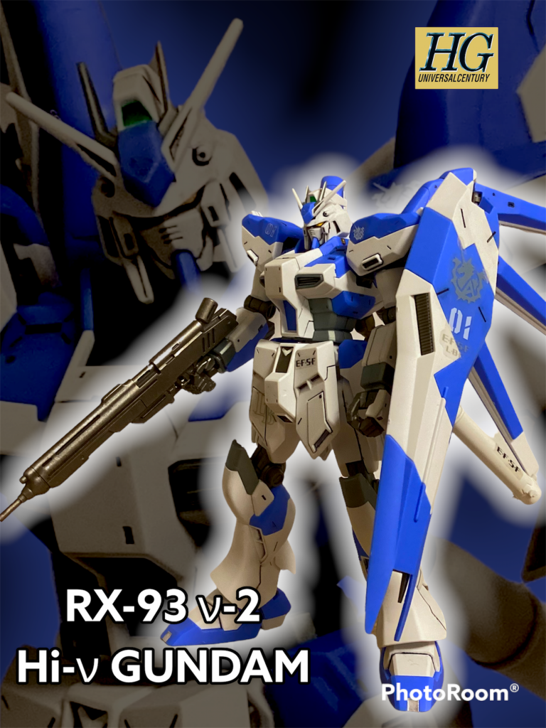 hguc Hi-νガンダム 部分塗装｜RACHさんのガンプラ作品｜GUNSTA（ガンスタ）
