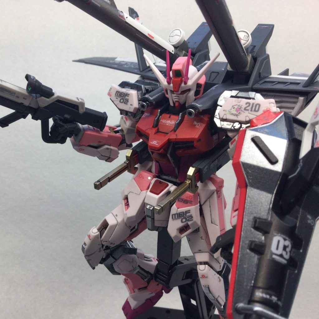 積みプラ消化中‼︎ RGストライクルージュIWSP｜@tora_sun_3さんのガンプラ作品｜GUNSTA（ガンスタ）