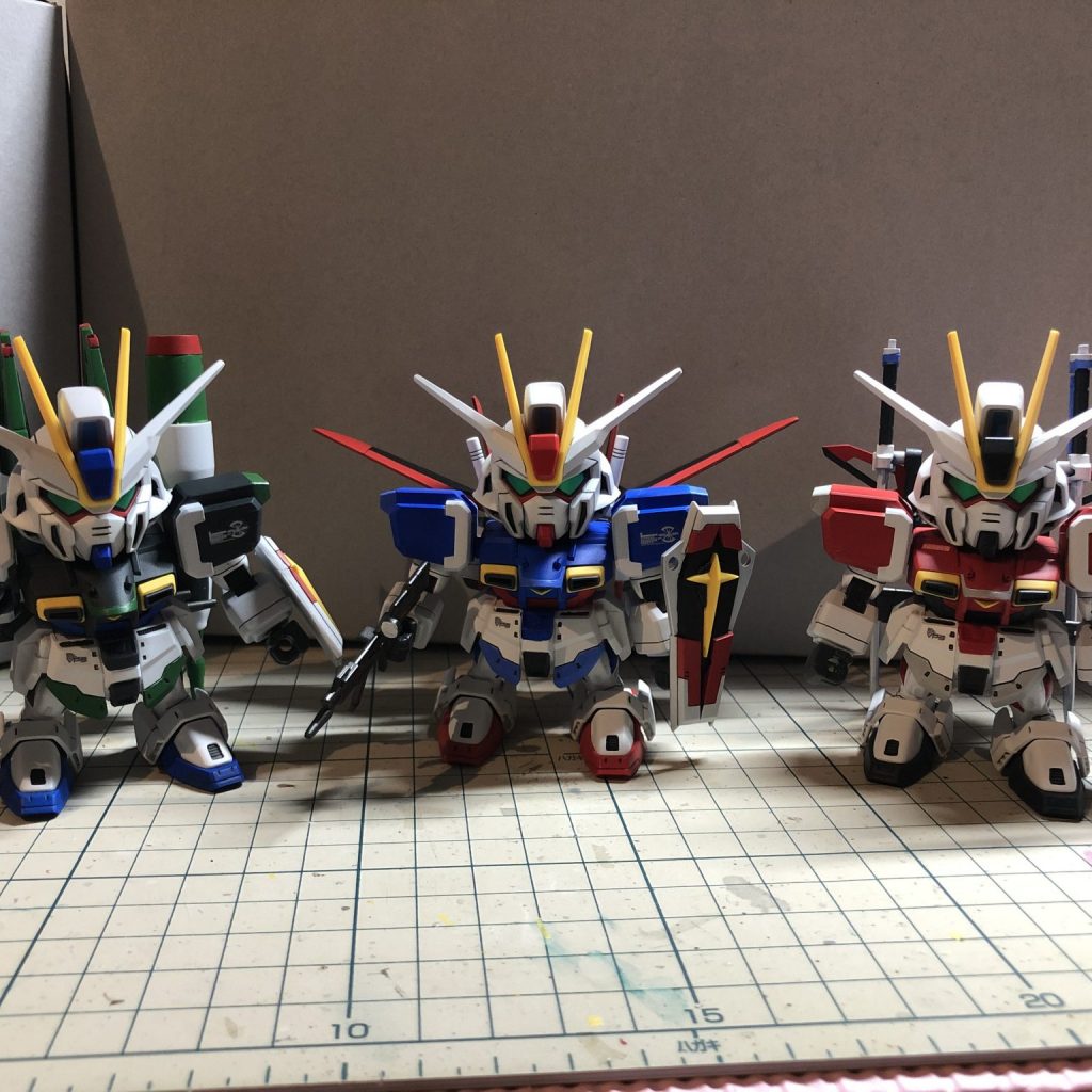 BB戦士 インパルスガンダム｜imatoshiさんのガンプラ作品｜GUNSTA（ガンスタ）