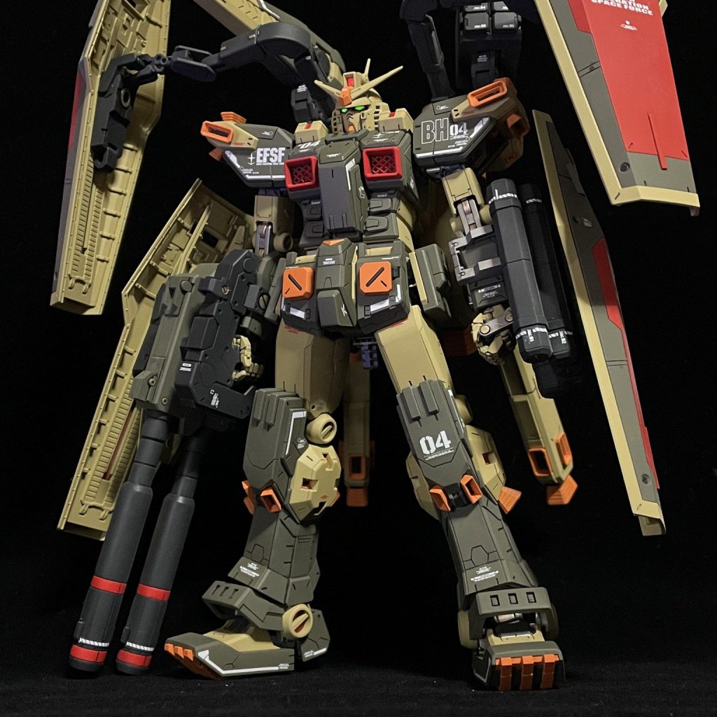 フルアーマーガンダムTB MSV風色｜Eijuさんのガンプラ作品｜GUNSTA（ガンスタ）
