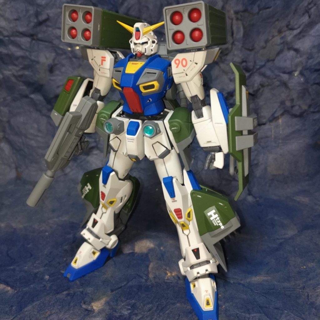 1/100MGガンダムF90ミッションパックHタイプ｜G.ボーイさんのガンプラ作品｜GUNSTA（ガンスタ）