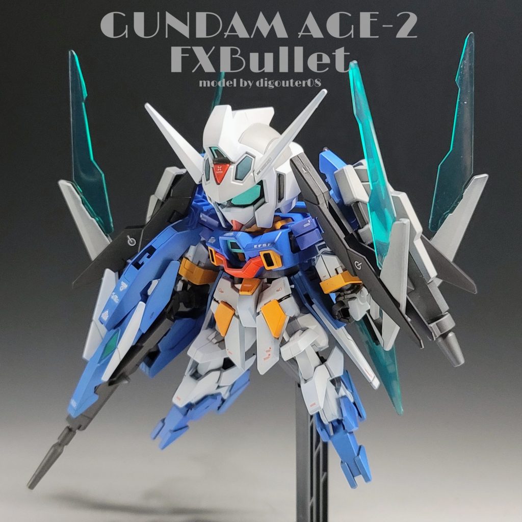 ガンダムAGE2 FX バレット｜でぃぐ@digouter08さんのガンプラ作品｜GUNSTA（ガンスタ）