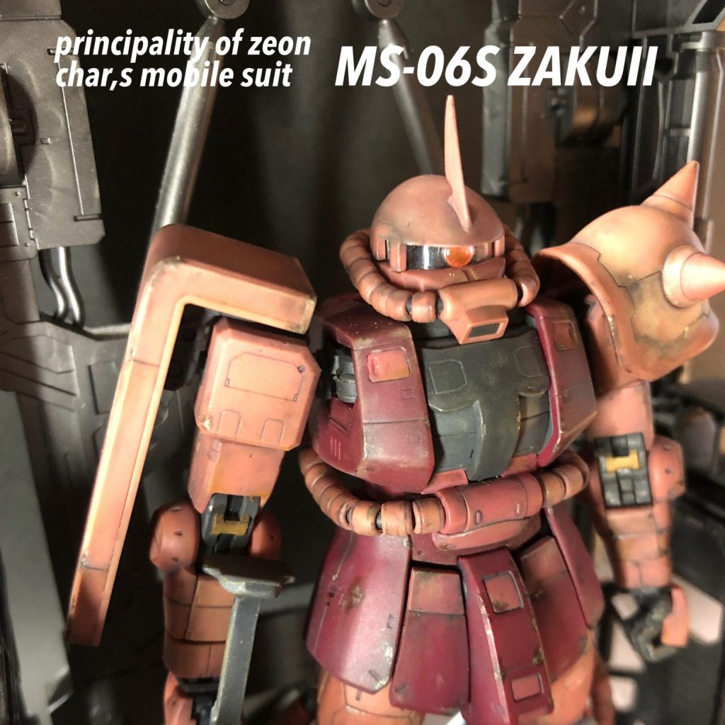 RG ザクII｜アラさんのガンプラ作品｜GUNSTA（ガンスタ）