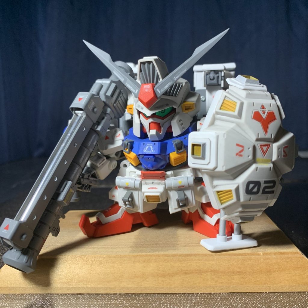 BB戦士 ガンダムGP02｜ミヤさんさんのガンプラ作品｜GUNSTA（ガンスタ）