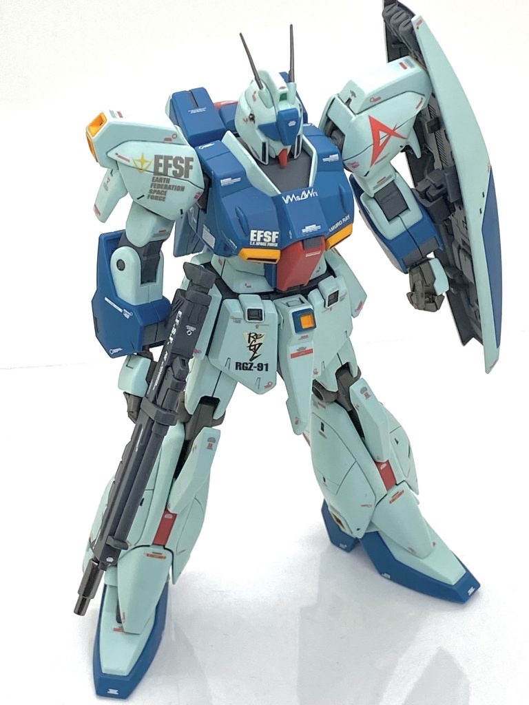 HGUC No.85 RGZ-91 リ・ガズィ｜ウサ男さんのガンプラ作品｜GUNSTA（ガンスタ）