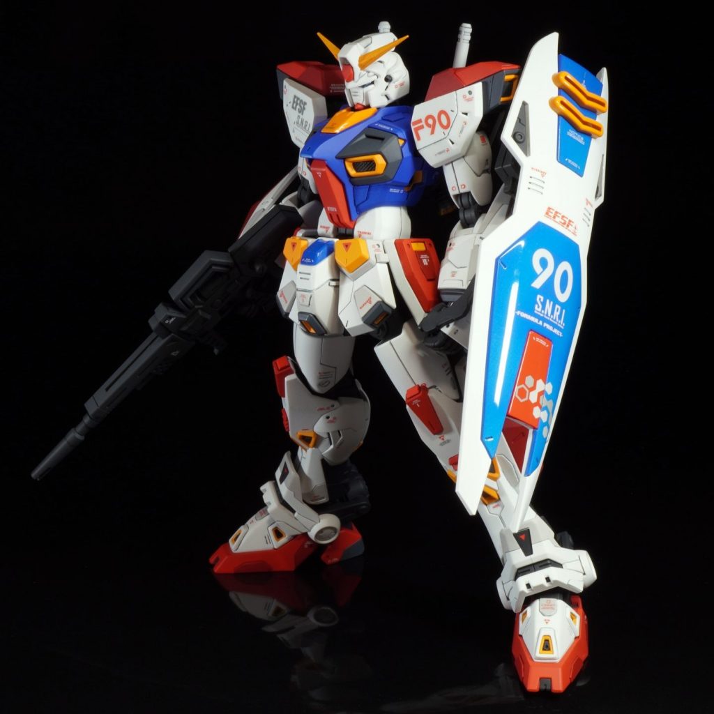 MG ガンダムF90FFカラー｜らきすしさんのガンプラ作品｜GUNSTA（ガンスタ）