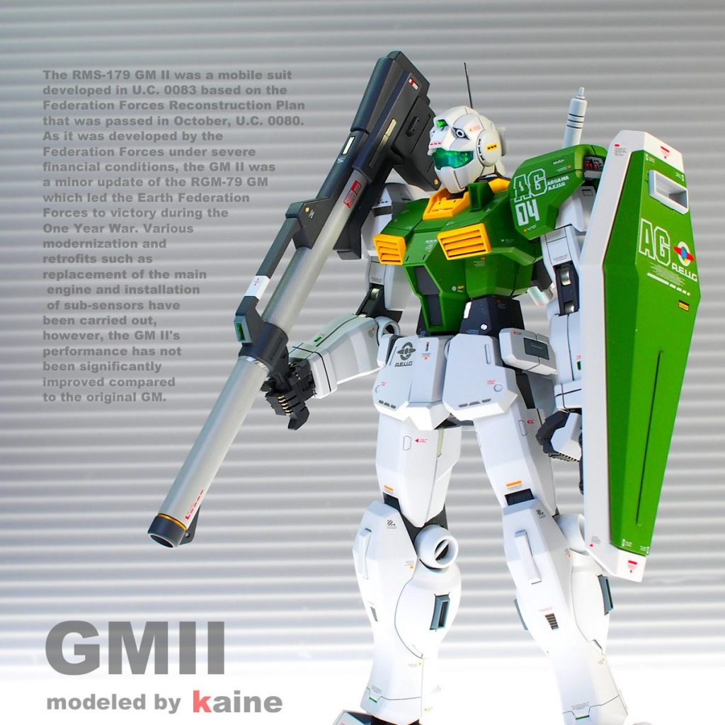 GM II GM/GM based｜かいんさんのガンプラ作品｜GUNSTA（ガンスタ）