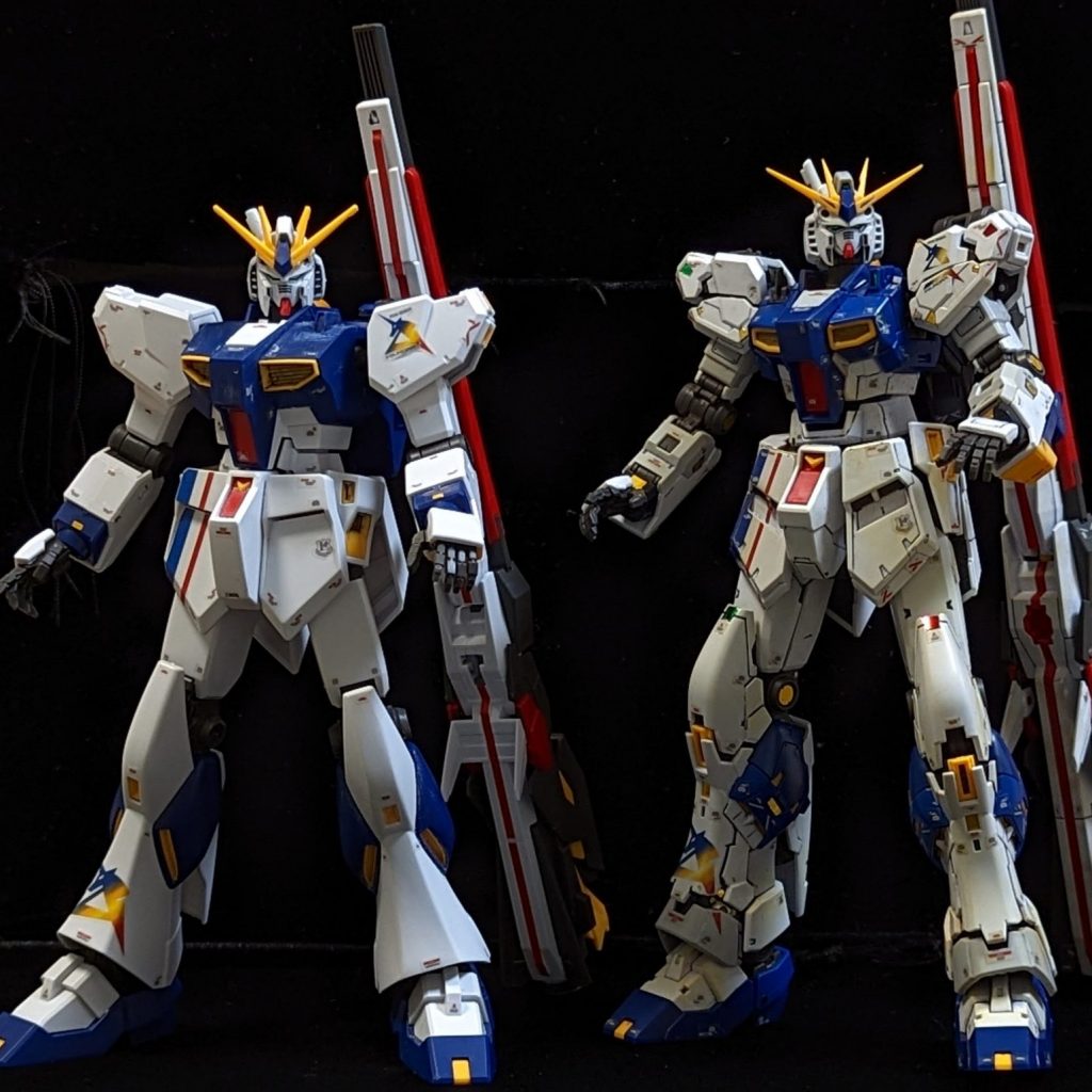 EGの福岡νガンダムをRGの福岡νガンダムのデカールでディテールアップ｜@dora_e_mさんのガンプラ作品｜GUNSTA（ガンスタ）