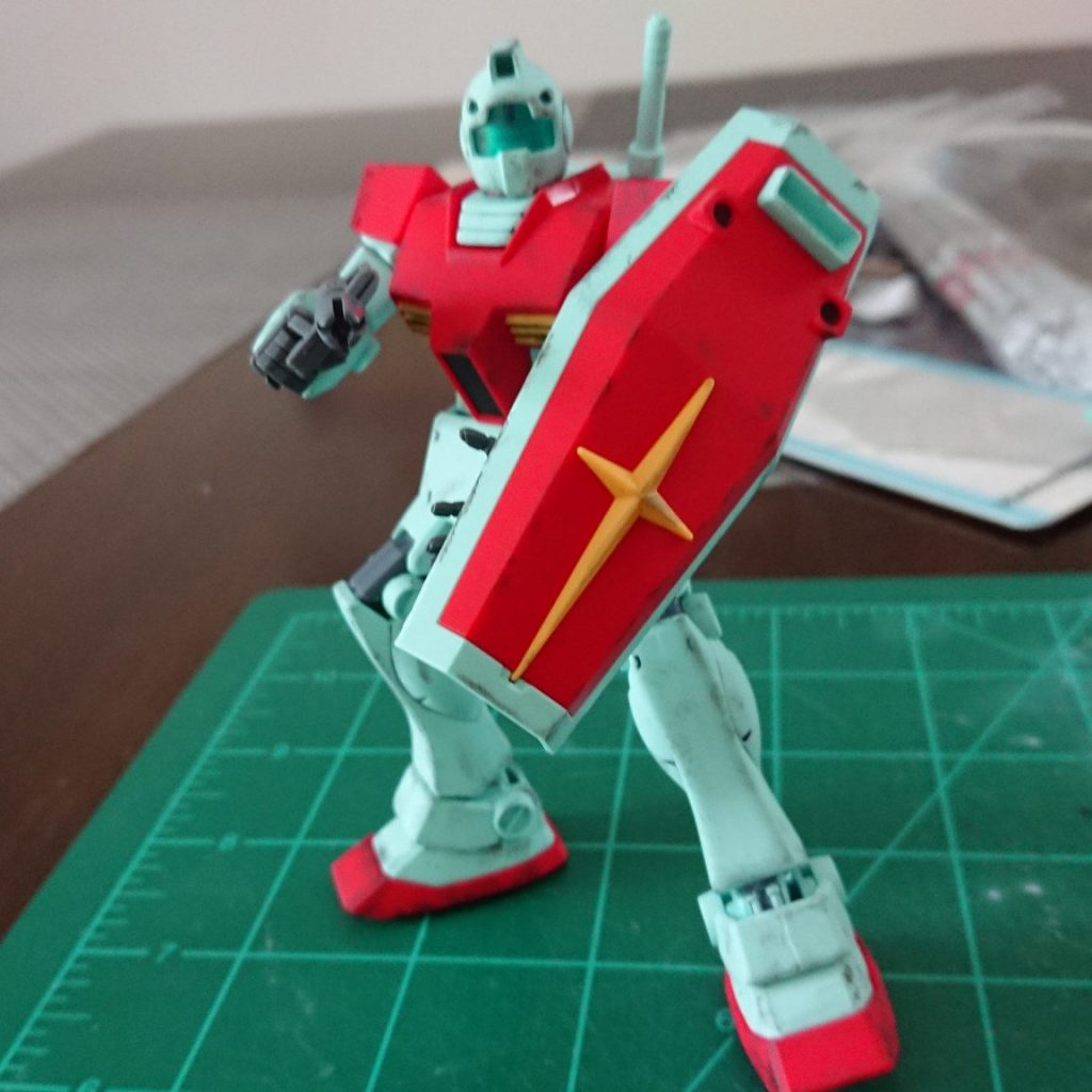 ジムhgウェザリング｜Moon_78さんのガンプラ作品｜GUNSTA（ガンスタ）