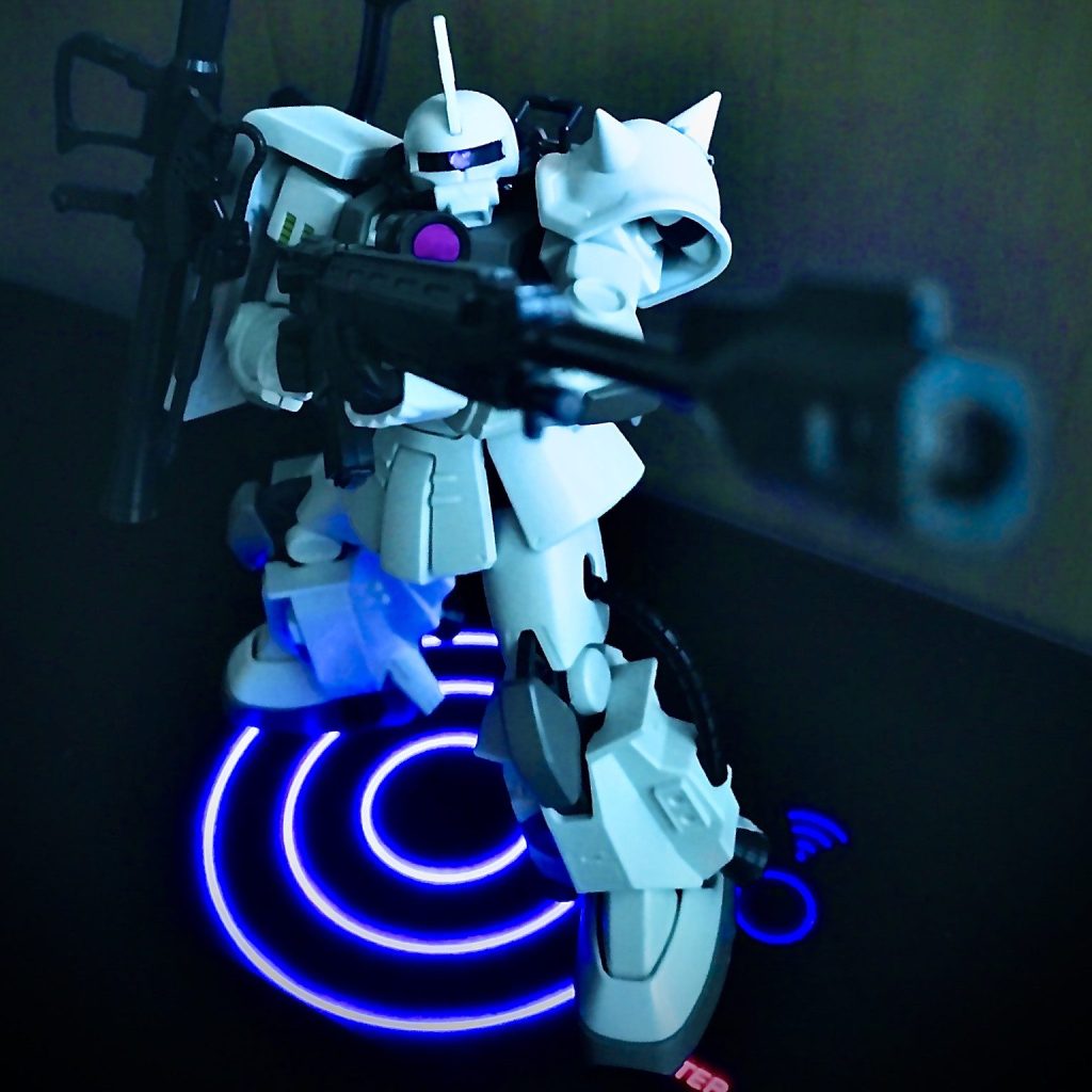 MS-06R-1A ZAKU Ⅱ HIGH MOBILITY TYPE｜pinkmomongaさんのガンプラ作品｜GUNSTA（ガンスタ）