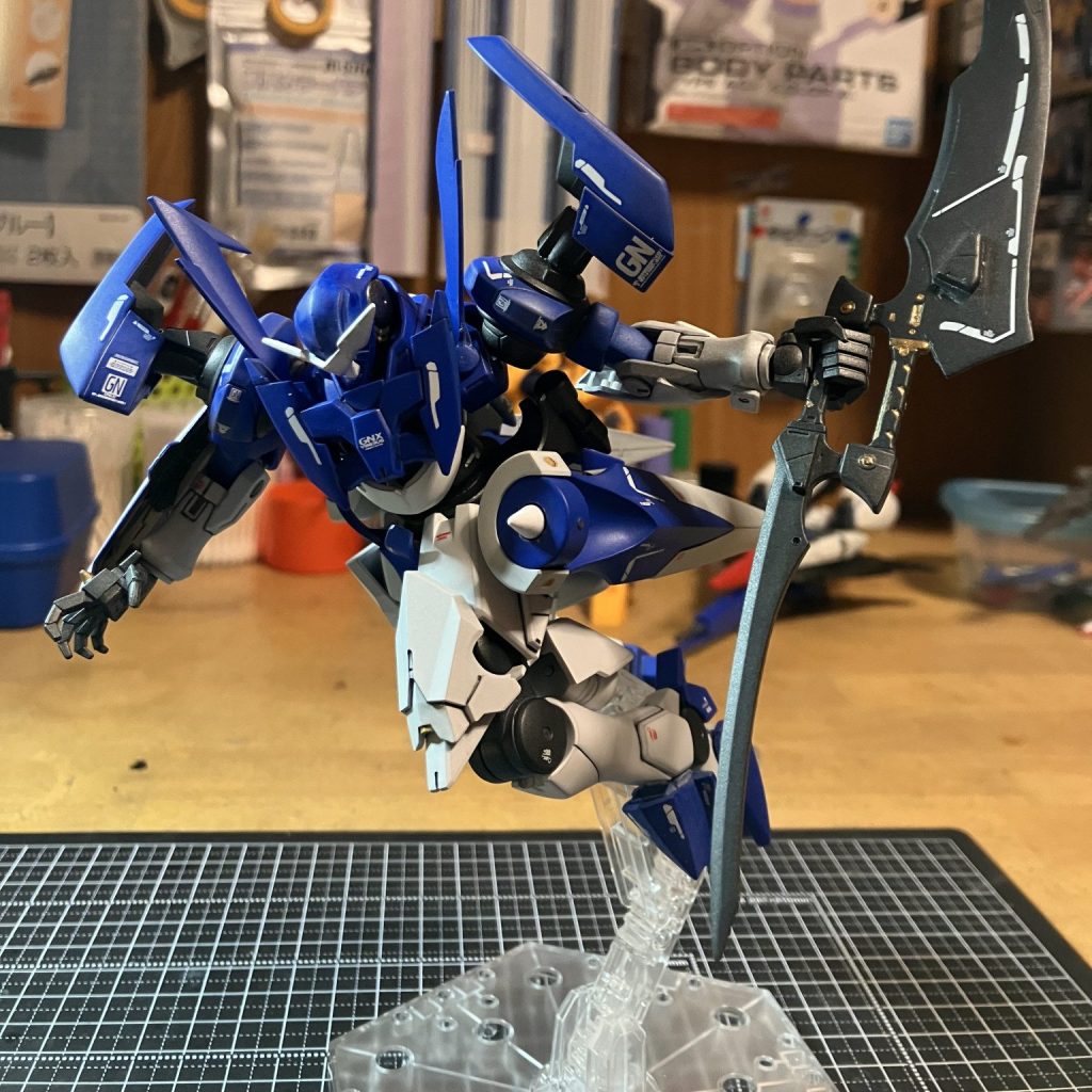 グラハム専用GN-Xブレイヴ｜nozoさんのガンプラ作品｜GUNSTA（ガンスタ）