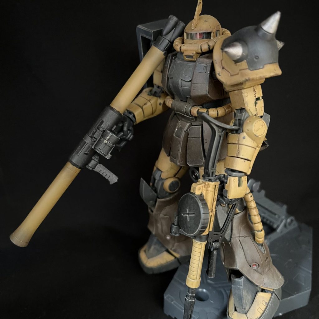 MS06-JD ザク2デザートカラー｜わんダリウムαさんのガンプラ作品｜GUNSTA（ガンスタ）