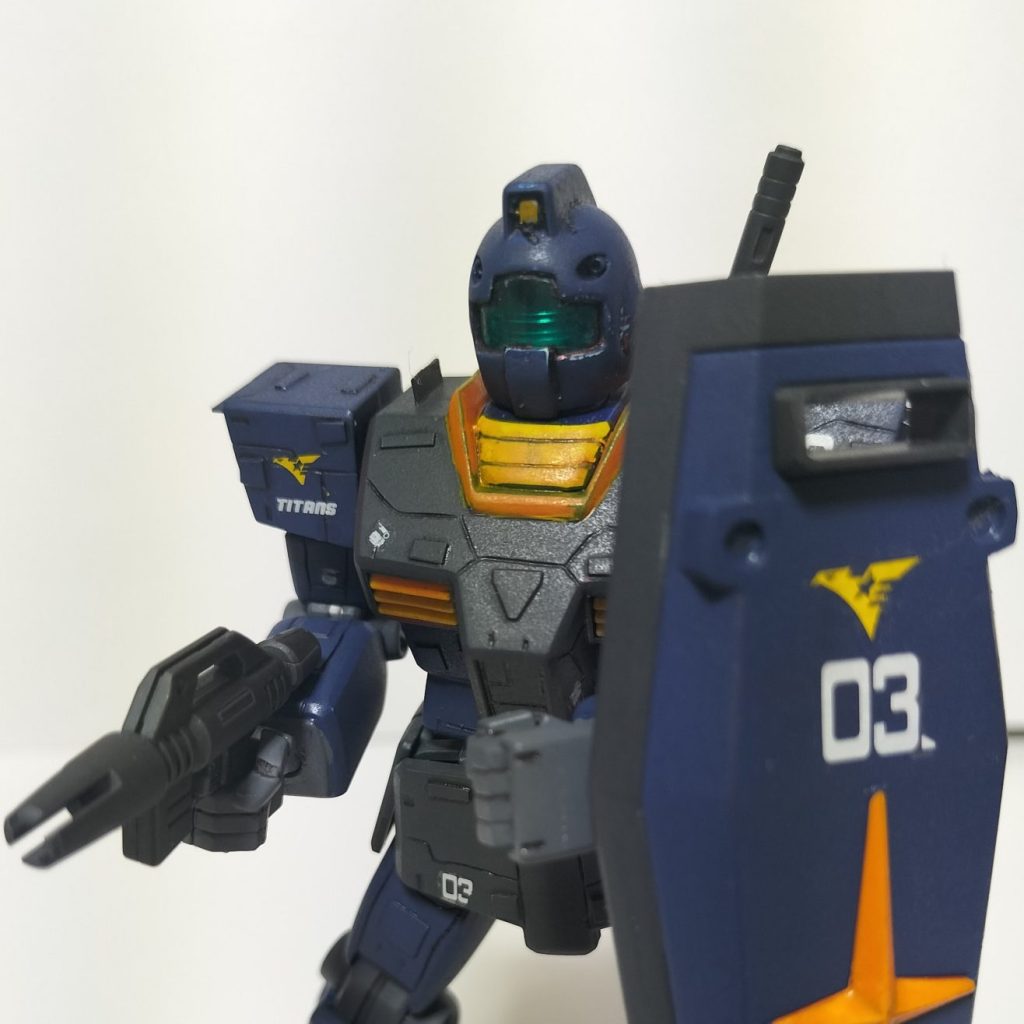 HGUC ジム ティターンズカスタム｜ka-mk-tさんのガンプラ作品｜GUNSTA（ガンスタ）