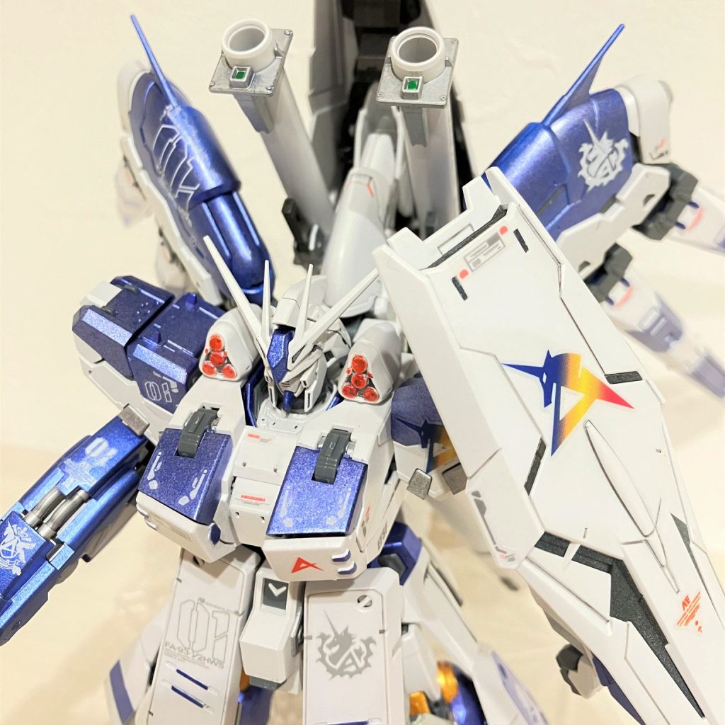 Hi-νガンダム HWS｜よしかずさんのガンプラ作品｜GUNSTA（ガンスタ）
