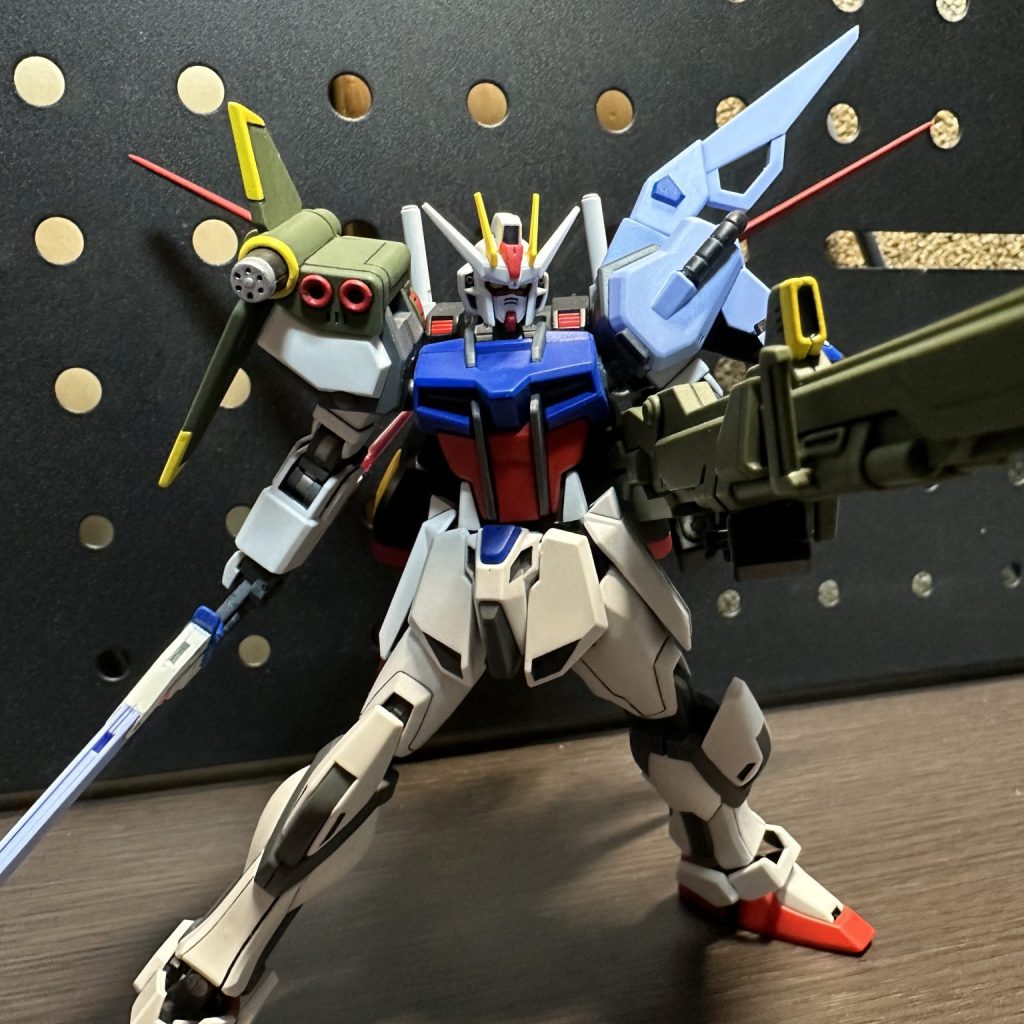 HGCE パーフェクトストライク｜チコリータさんのガンプラ作品｜GUNSTA（ガンスタ）