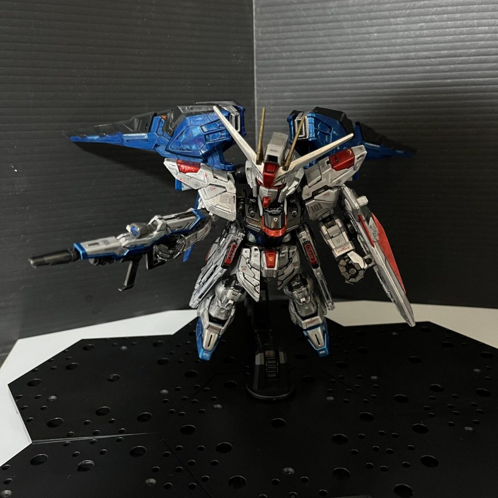 フリーダムガンダムSDMG｜アッキーさんのガンプラ作品｜GUNSTA（ガンスタ）