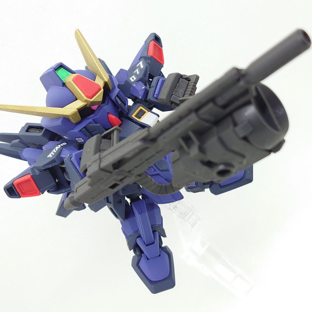 SDCS 10 LRX-077 シスクード(ティターンズカラー)｜早摘みレモンさんのガンプラ作品｜GUNSTA（ガンスタ）