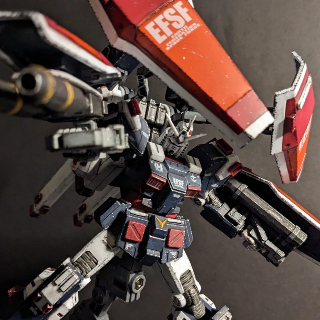 HG フルアーマー・ガンダム（サンダーボルト版）｜ねじさんのガンプラ作品｜GUNSTA（ガンスタ）