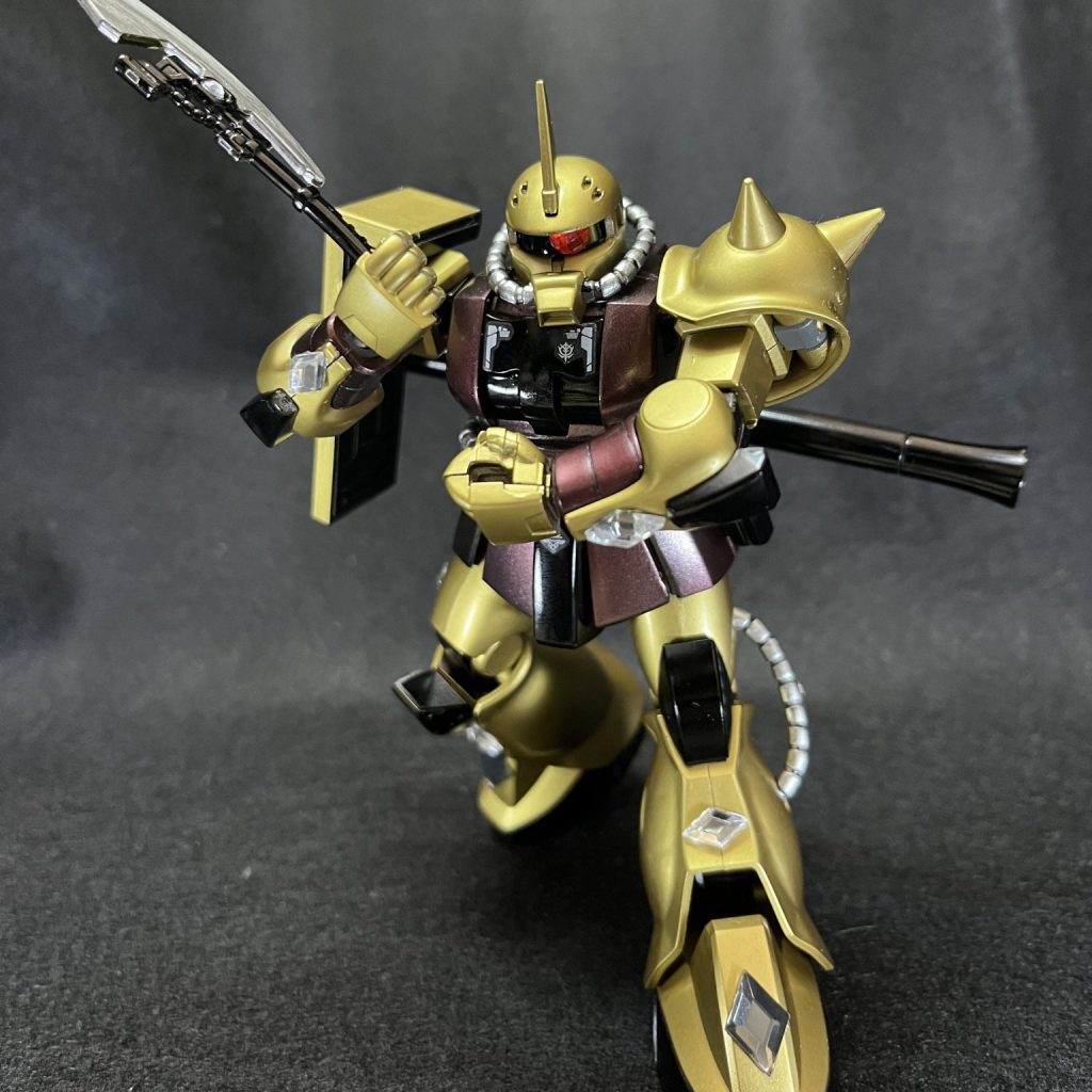 ザクII FS型 （ガルマ専用機）ゴールド仕様｜ヴァルゴさんのガンプラ作品｜GUNSTA（ガンスタ）