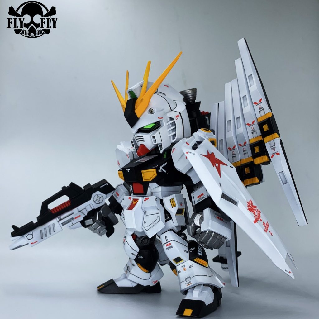 GK SD RX-93｜飛飛(fly)さんのガンプラ作品｜GUNSTA（ガンスタ）