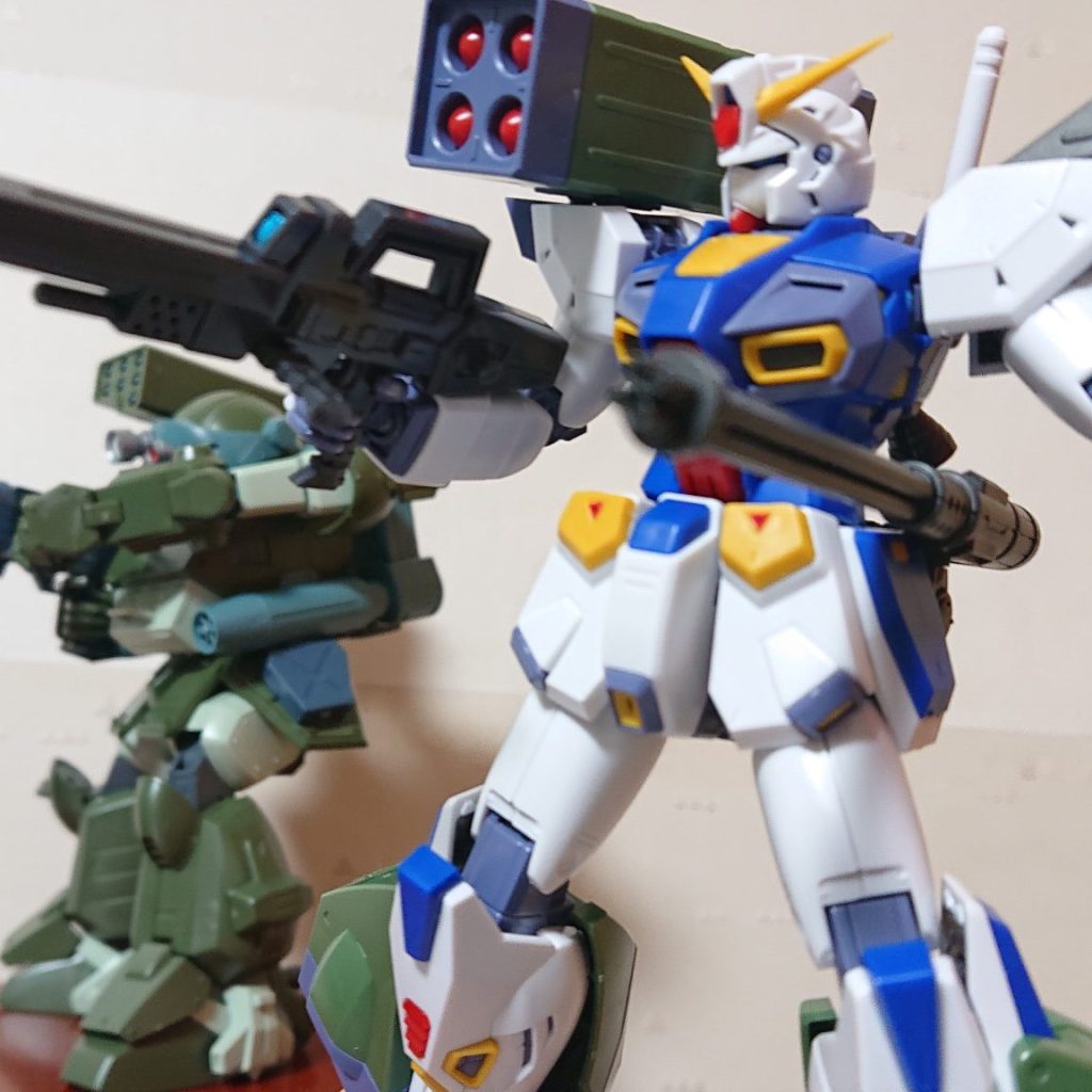 MG ガンダムF90 HDミキシングターボカスタム(爆)｜りんくん♪さんのガンプラ作品｜GUNSTA（ガンスタ）