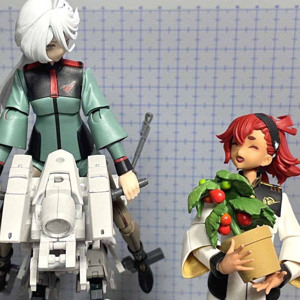 スレッタとミオリネ｜TSさんのガンプラ作品｜GUNSTA（ガンスタ）