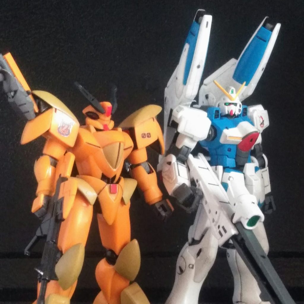 HGUC Vガンダム & 1/144 改造 シャッコー｜みずかトモカサさんのガンプラ作品｜GUNSTA（ガンスタ）