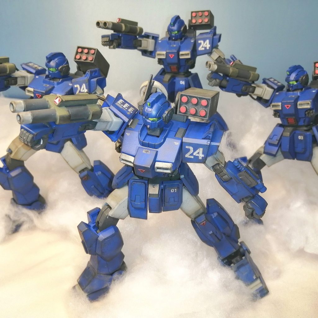 24部隊｜らむうX1さんのガンプラ作品｜GUNSTA（ガンスタ）