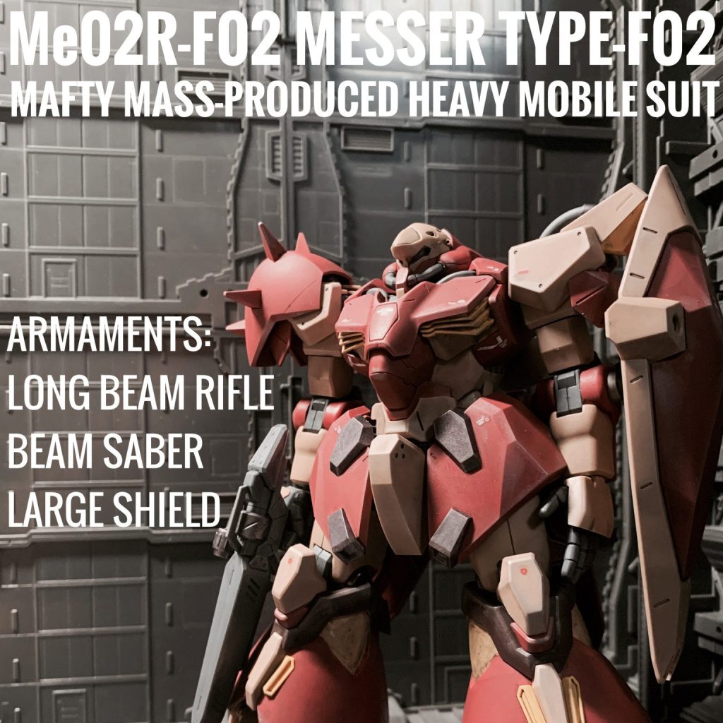 HGUC メッサーF02型｜しゅにちさんのガンプラ作品｜GUNSTA（ガンスタ）