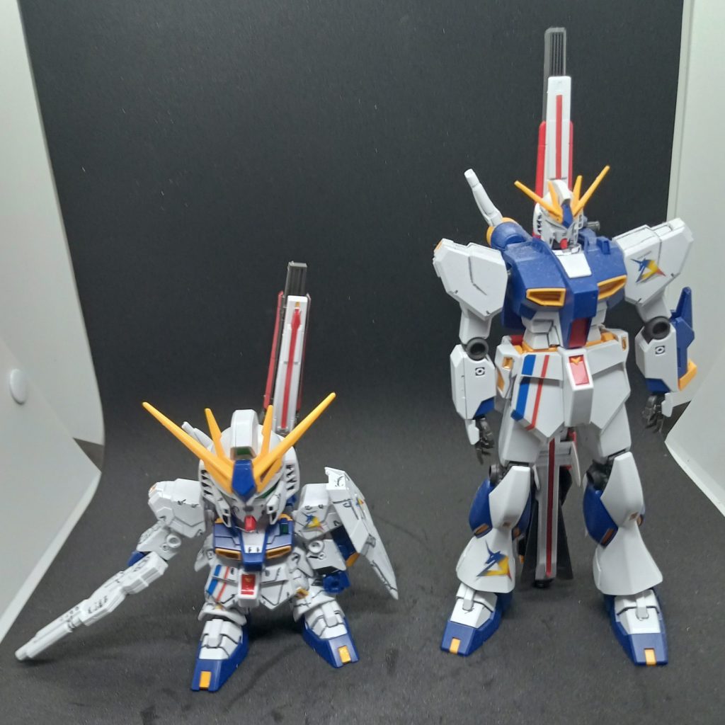 【BB戦士】【限定】RX-93ff νガンダム｜Yosukeさんのガンプラ作品｜GUNSTA（ガンスタ）