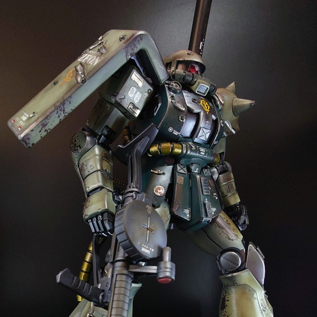 MS-06 ザクII｜Oknさんのガンプラ作品｜GUNSTA（ガンスタ）