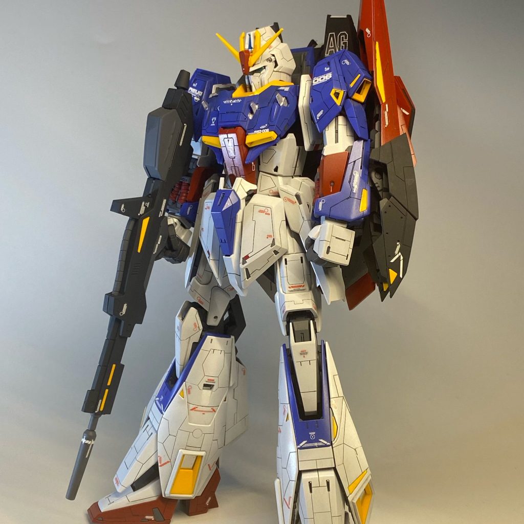 MG Zガンダムver.ka 90%スジボリ仕上げ｜k.uさんのガンプラ作品｜GUNSTA（ガンスタ）