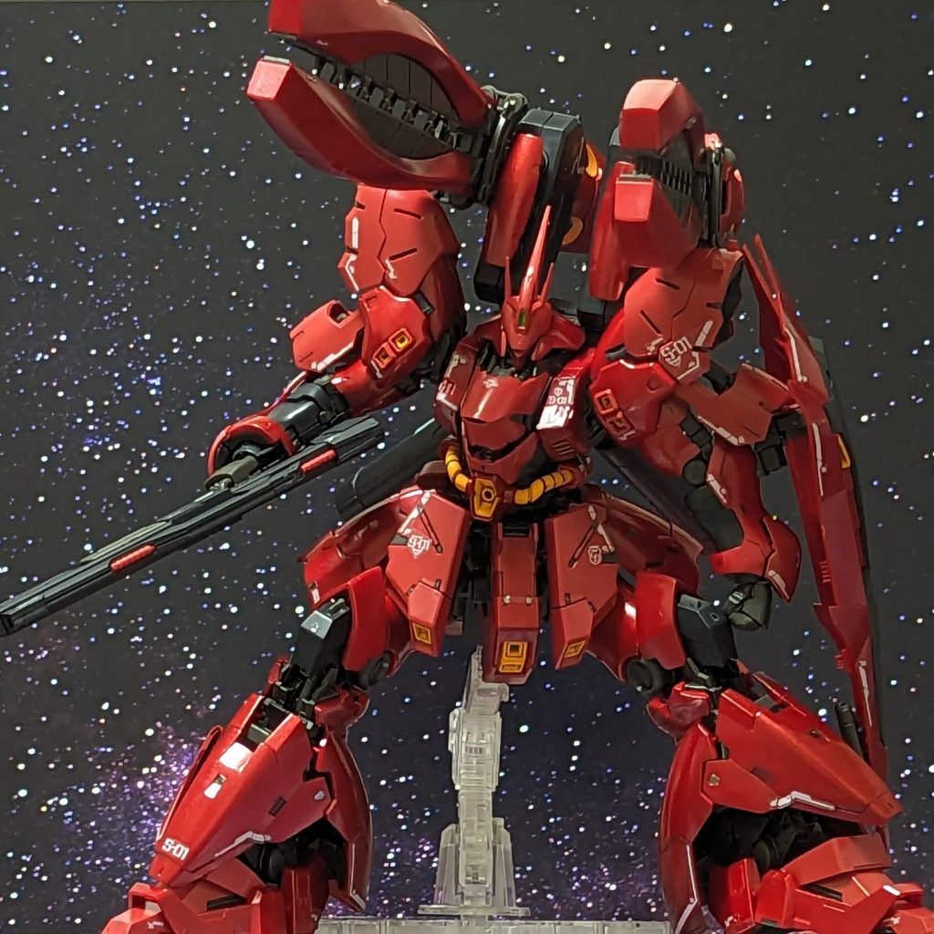 福岡side-f限定カニサザビー｜@dora_e_mさんのガンプラ作品｜GUNSTA（ガンスタ）