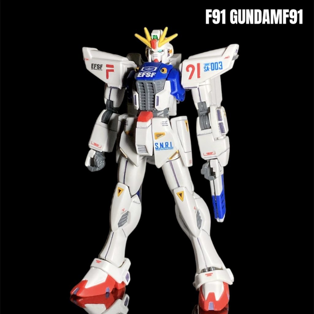 HGUC ガンダムF91｜セキモリさんのガンプラ作品｜GUNSTA（ガンスタ）
