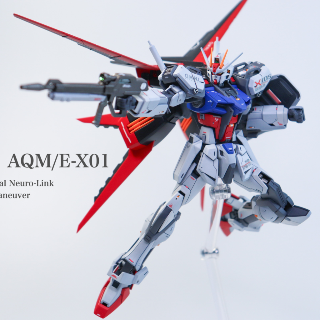 HGCE GAT-X105+AQM/E-X01｜KamiKenさんのガンプラ作品｜GUNSTA（ガンスタ）