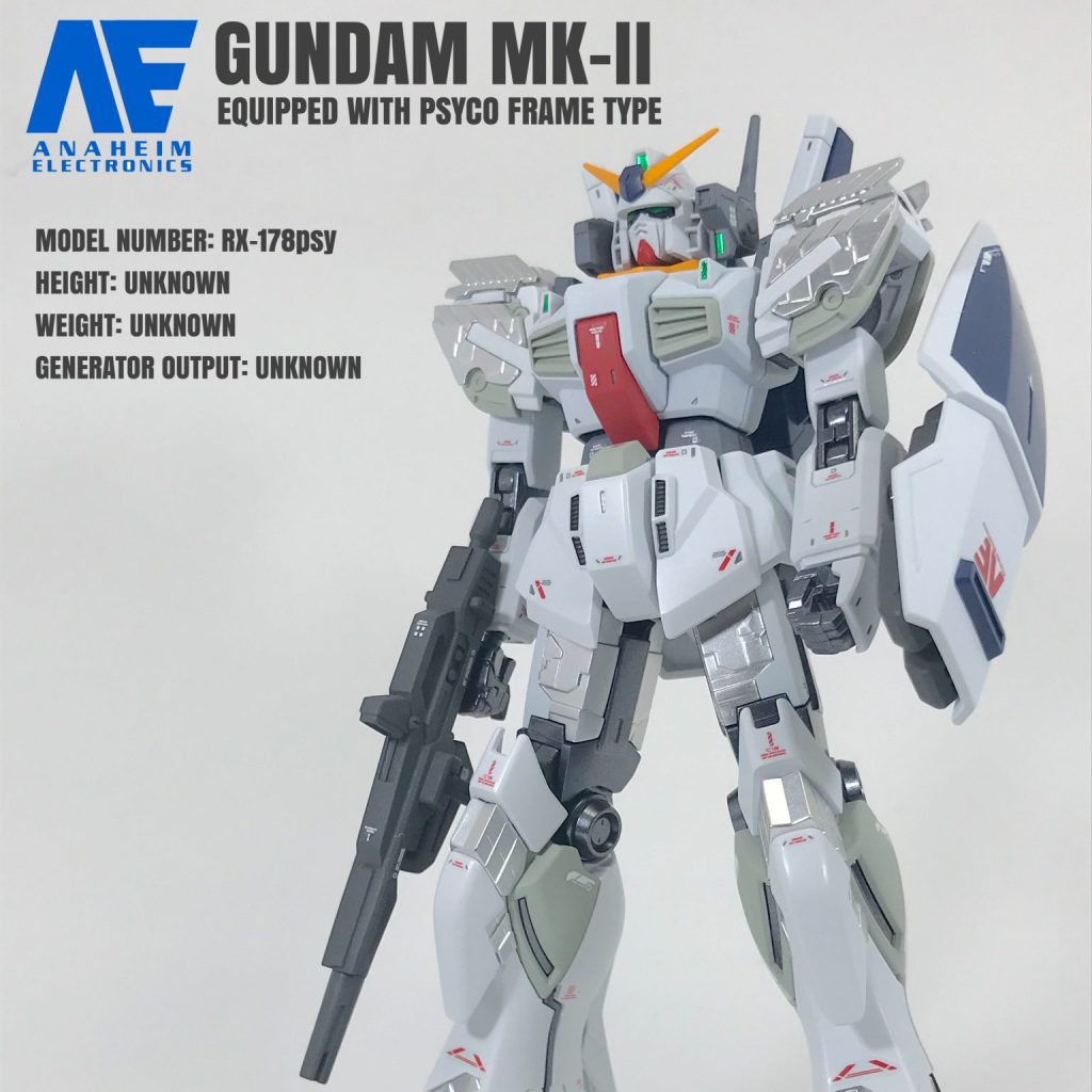 ガンダムマークⅡ サイコフレーム搭載型｜KOSSERさんのガンプラ作品｜GUNSTA（ガンスタ）
