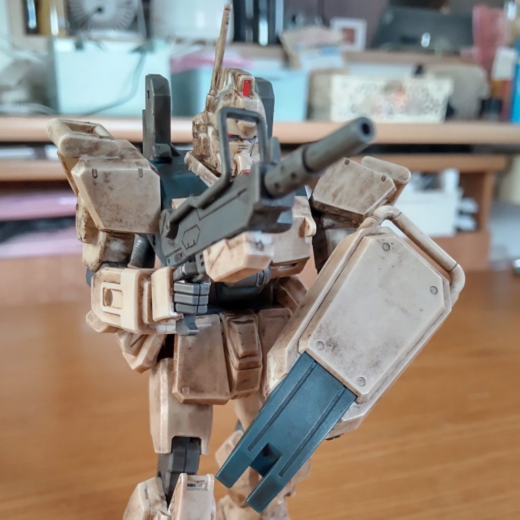初ウェザリング Ez-8｜Morrissさんのガンプラ作品｜GUNSTA（ガンスタ）