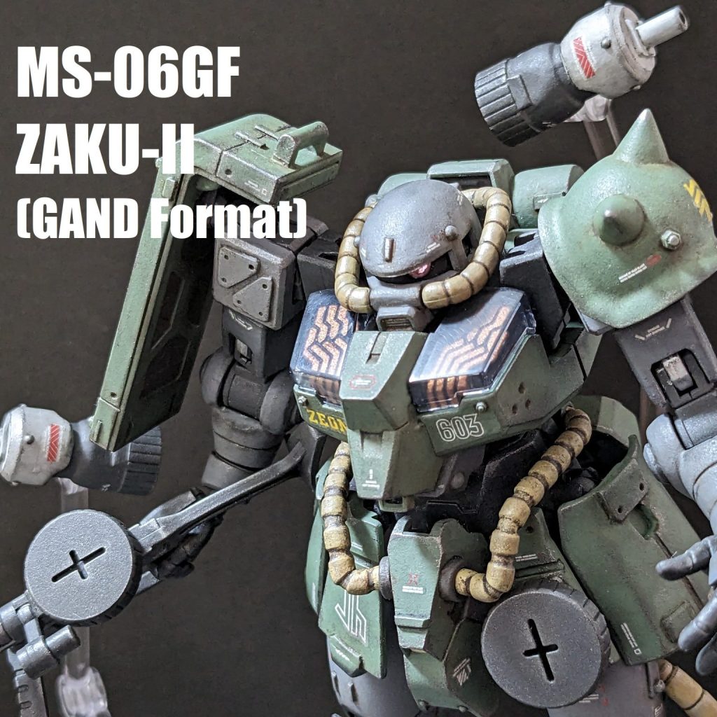 HG ザクII GANDフォーマット試験機｜Ryo10000さんのガンプラ作品｜GUNSTA（ガンスタ）