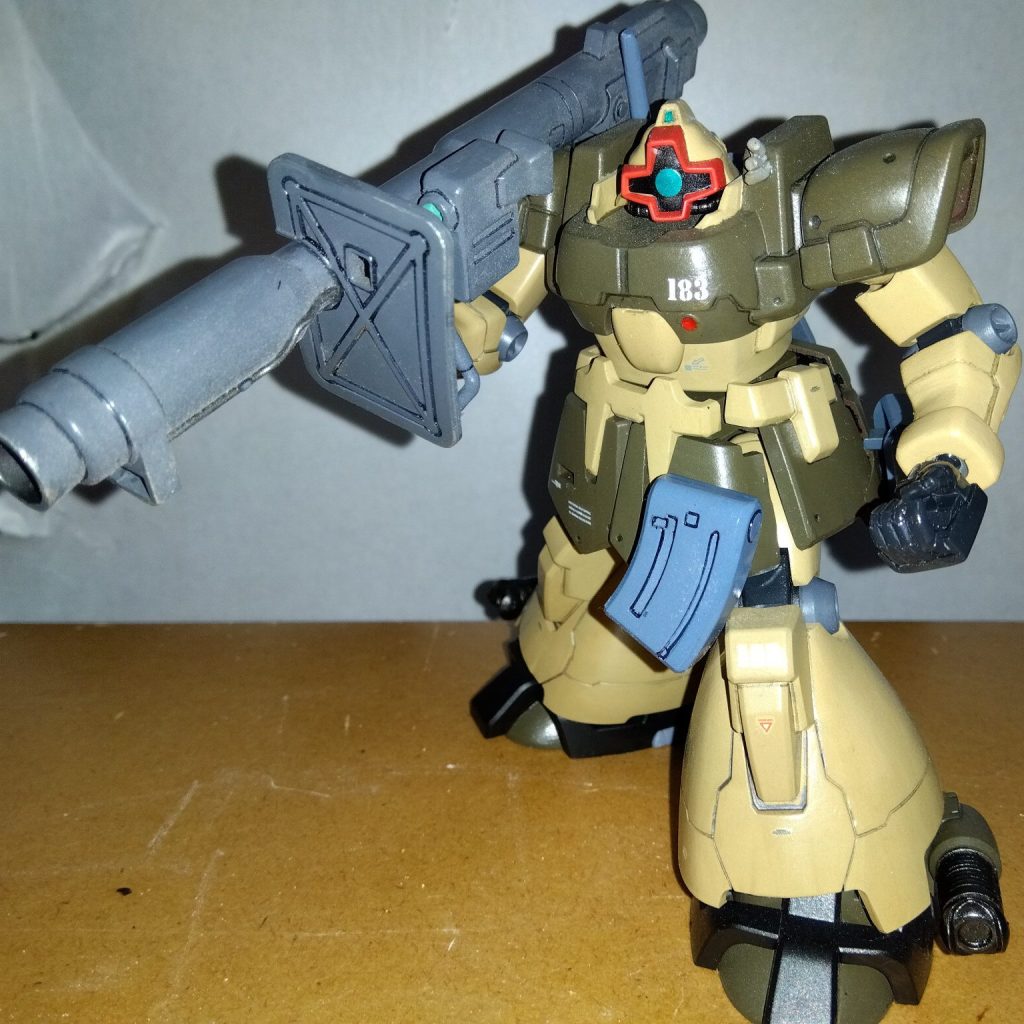 ドム・トローペン（サンドブラウン）｜Zooさんのガンプラ作品｜GUNSTA（ガンスタ）