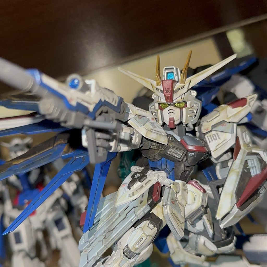 SDMGフリーダム ウェザリング｜よっしー@修行中さんのガンプラ作品｜GUNSTA（ガンスタ）
