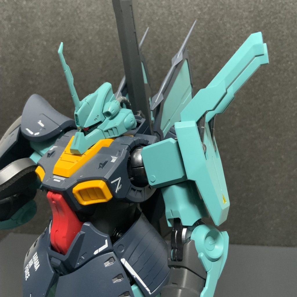RE ディジェ (顔に秘密あり。)｜シャンとしておかかさんのガンプラ作品｜GUNSTA（ガンスタ）