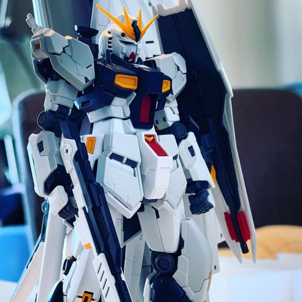 RG νガンダム RG初挑戦 まずは素組み｜naoh_obbyさんのガンプラ作品｜GUNSTA（ガンスタ）