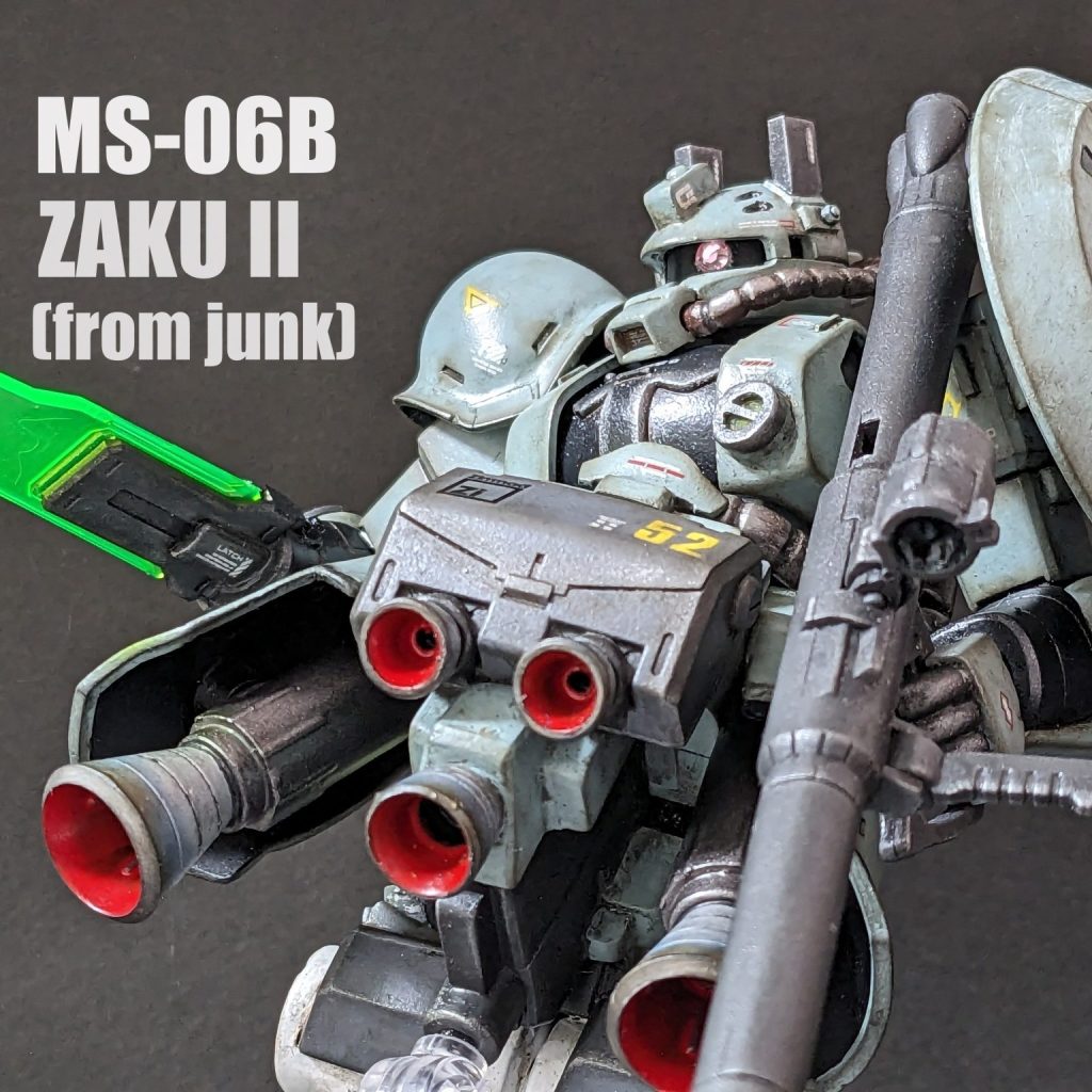 HG ザクII 最終決戦急造機｜Ryo10000さんのガンプラ作品｜GUNSTA（ガンスタ）