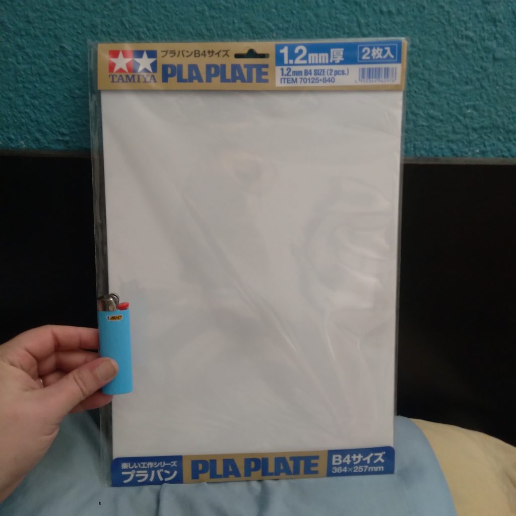 I didn't know that pla Plate came in this size lol. I was definitely ...