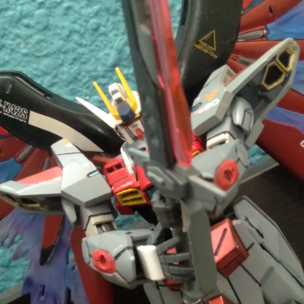 Testing out some different backpacks on my Solaris Gundam custom. The ...