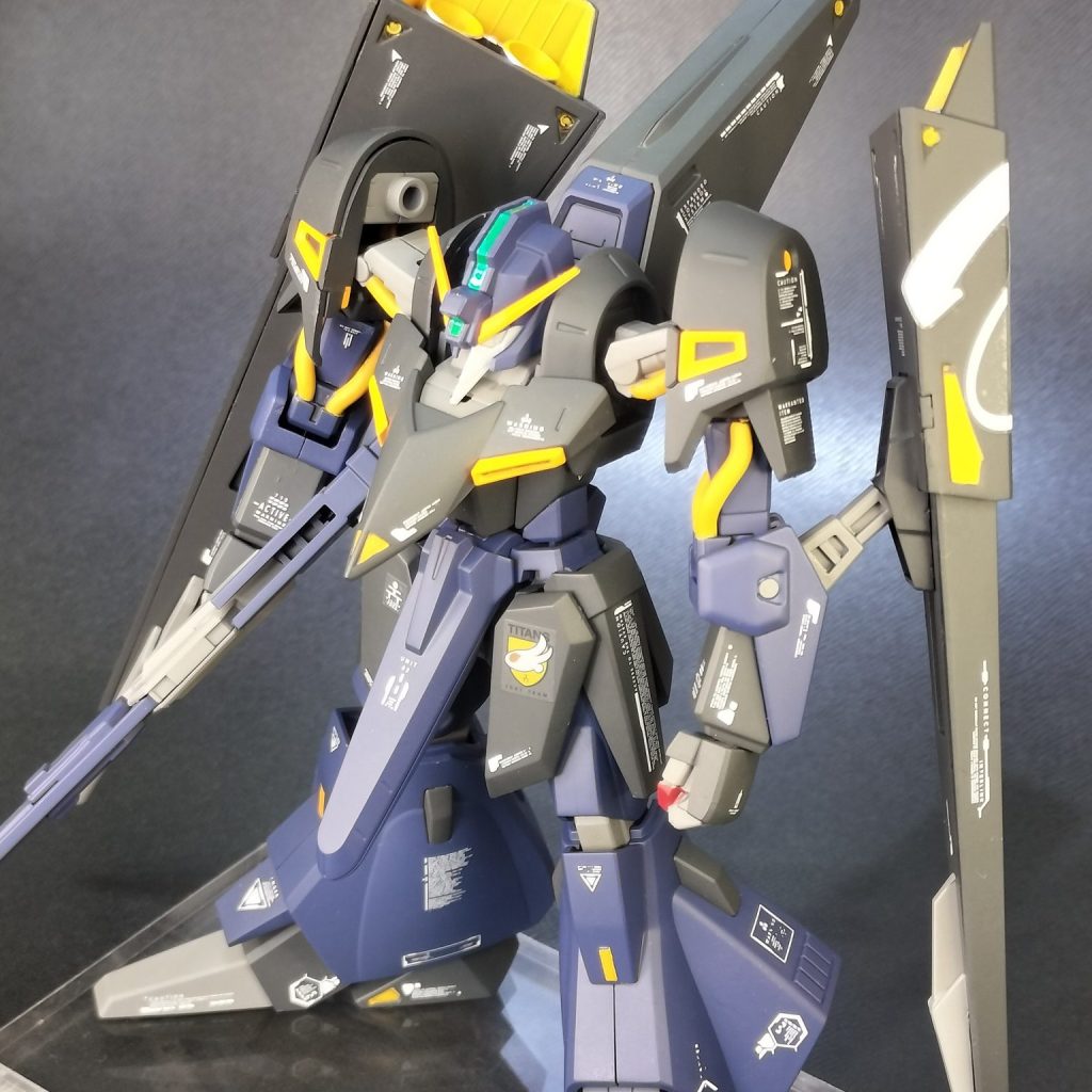 ギャプラン TR-5フライルー(ティターンズ仕様)｜ぐりぐらさんのガンプラ作品｜GUNSTA（ガンスタ）
