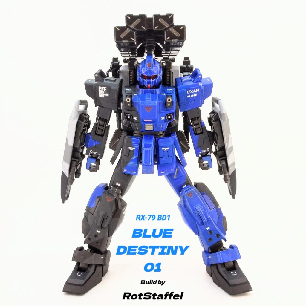 新HG BLUE DESTINY 01｜RotStaffelさんのガンプラ作品｜GUNSTA（ガンスタ）