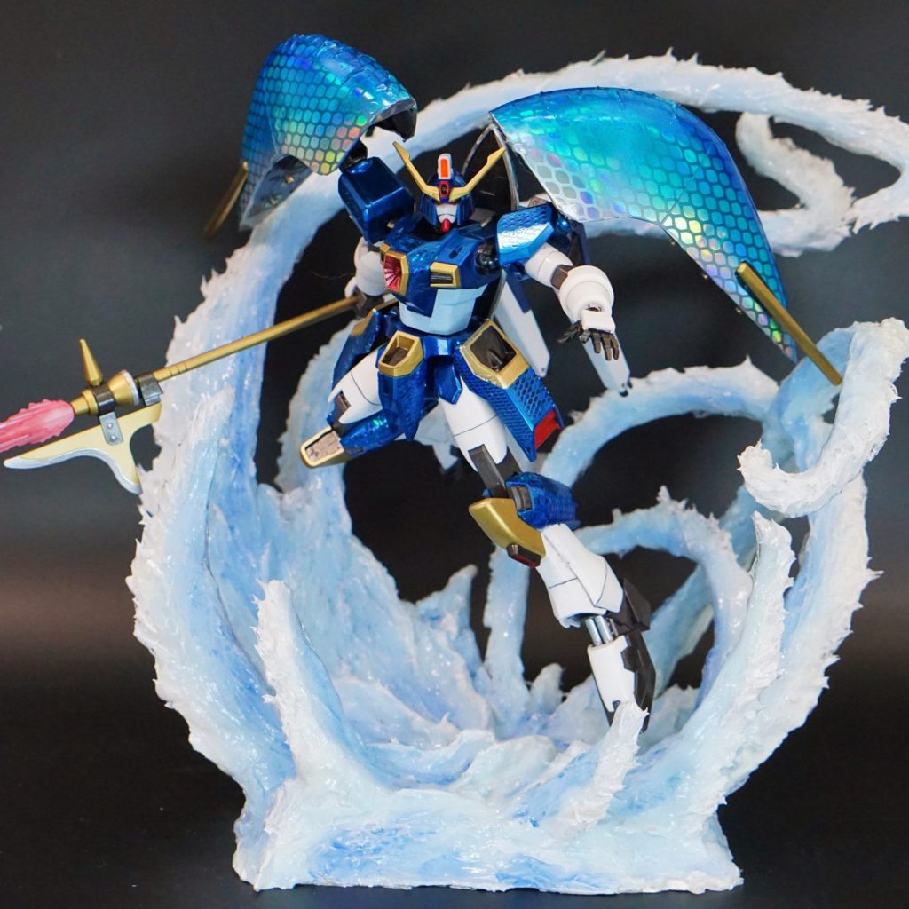 真・アビスガンダム ～荒波からの出現～｜nonaさんのガンプラ作品｜GUNSTA（ガンスタ）